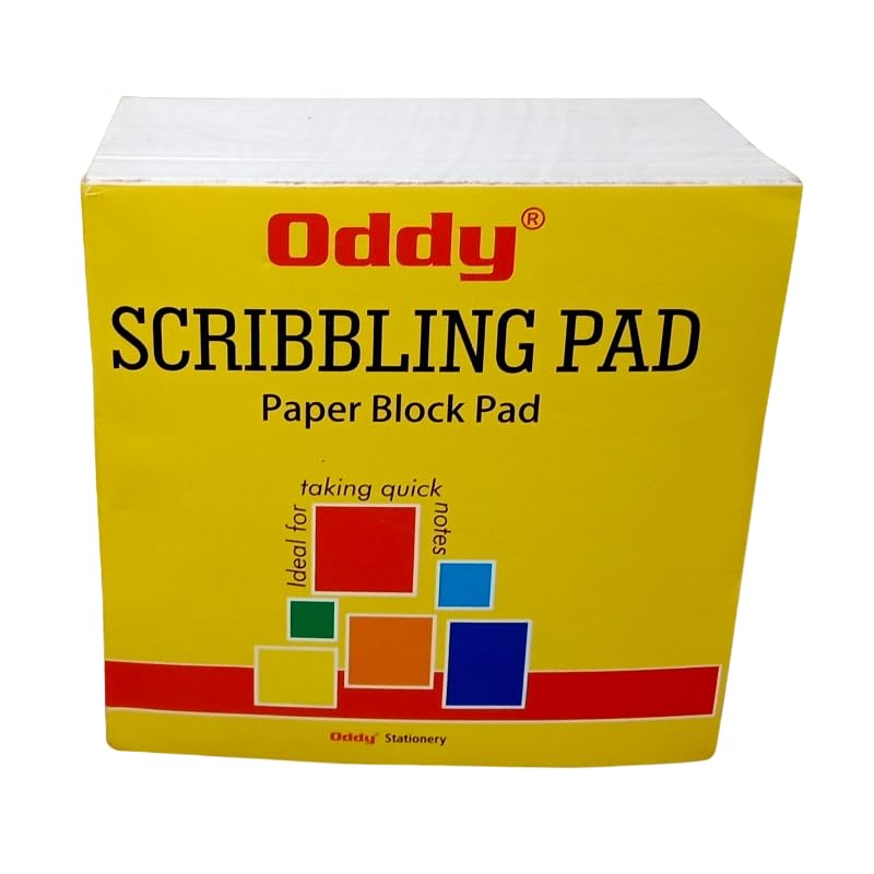Oddy Scribbling Paper Pad, SP-04, 95mm x 95mm, 480 sheets – ondesk.in